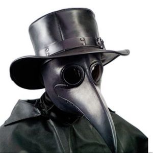 Accessories | Halloween Plague Doctor Mask Black Bird Beak Mask | Poshmark